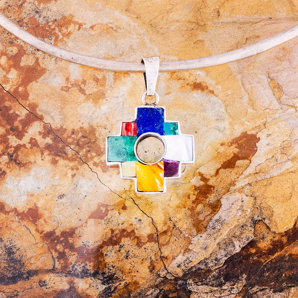 Inka Cross Pendant | Red Ramia Trading